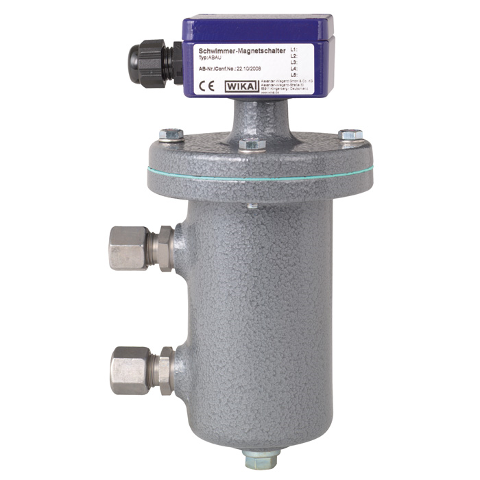 外部チャンバー付きマグネットフロートスイッチ - ELS - WIKA 日本